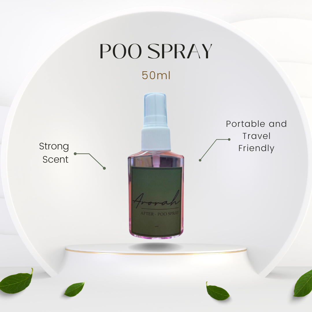 Before And After Poo Toilet Spray - 50ml – Arorah Products